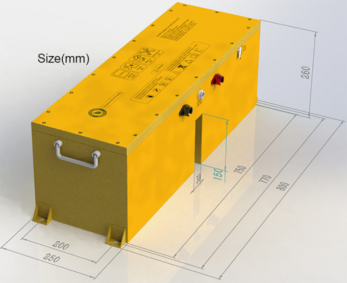 IP65 48 Volt LiFePo4 Battery 120Ah Electric Vehicle Lithium Iron ...