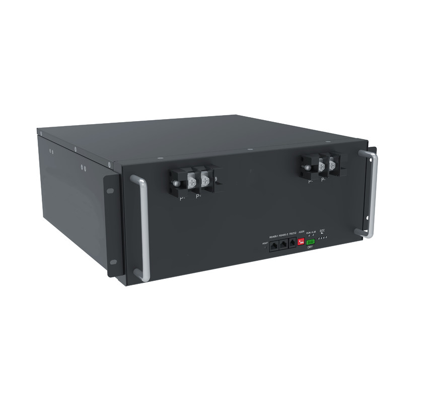 48V 100Ah Solar Rechargeable Generator 4.8KW LiFePo4 Battery For ...